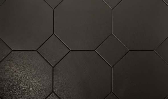 OIBA Luxury Leather Floor and Wall Tiles by FLOORTIQUE